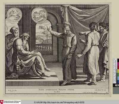 Ioseph interpetratur Pharaonis Somnium Joseph deutet Träume des