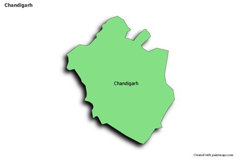 Chandigarh Mapa Gratuito Mapa Mudo Gratuito Mapa En Blanco Gratuito