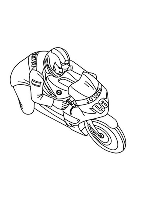 Disegni Di Moto Da Stampare E Colorare Pianetabambini It