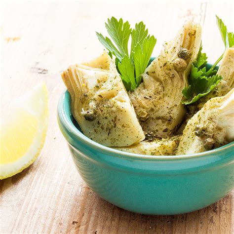 Recette Artichaut à la vinaigrette au citron facile rapide