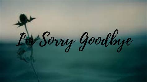 I M Sorry Goodbye Krisdayanti Cover Lirik Viral Tiktok Youtube