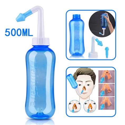 Sinusite Higienizador Ducha Nasal Lavador Lavagem 500ml Shopee Brasil