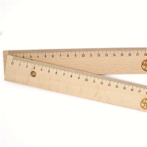 Houten Lat 30 Cm Met Staalkant Duurzame Producten Personaliseerbaar