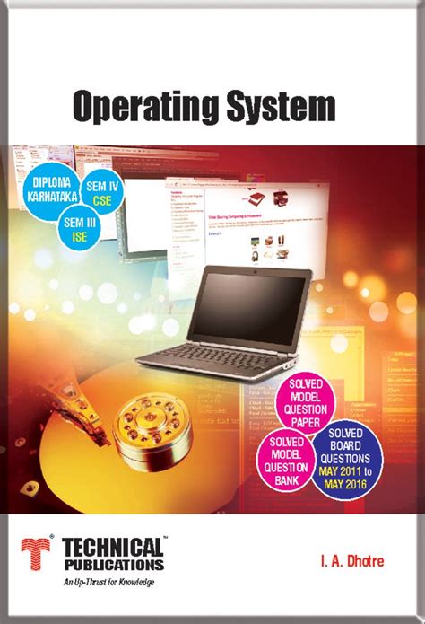 operating system for diploma karnataka cse sem iv ise sem iii course 2015 dhotre i a amazon