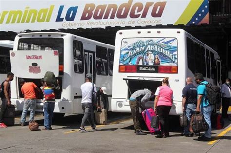 Estos Son Los Costos De Los Pasajes Terrestres Desde El Terminal La Bandera