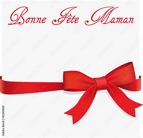 Carte Bonne F Te Maman Stock Illustration Adobe Stock