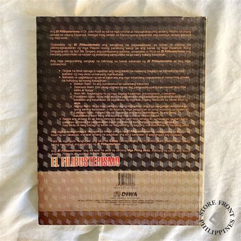 El Filibusterismo Ni Jose P Rizal Efren Abueg At Magdalena Sayas