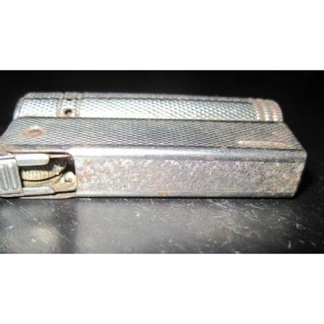 Vintage Imco Triplex Junior Trench Style Art Deco Design Petrol