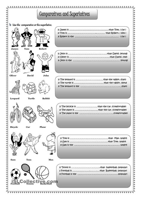 Comparatives And Superlatives Learn English Superlatives Teaching