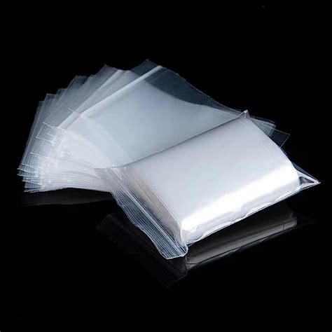300 Pezzi Sacchetti Bustine Plastica Richiudibili Trasparenti Piccole