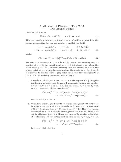 branch points and cuts of complex functions pdf sine complex number