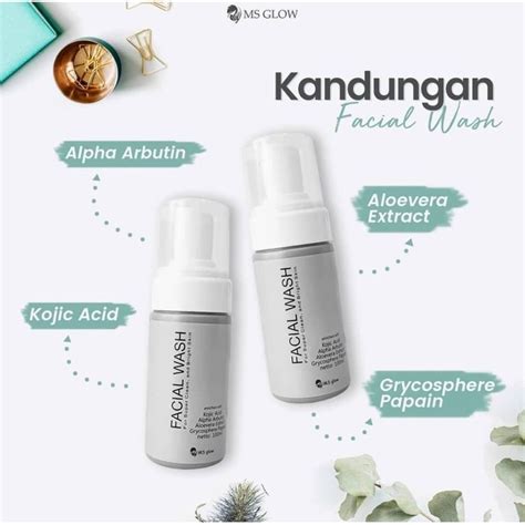Jual Lt Gr Facial Wash Ms Glow Bpom Indonesia Shopee Indonesia