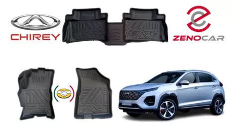 Tapetes Chirey Tiggo 2 Kit Completo 3pz De Uso Rudo Tpe Meses Sin