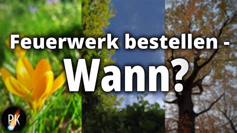 Wann Feuerwerk für Silvester bestellen DER beste Zeitpunkt