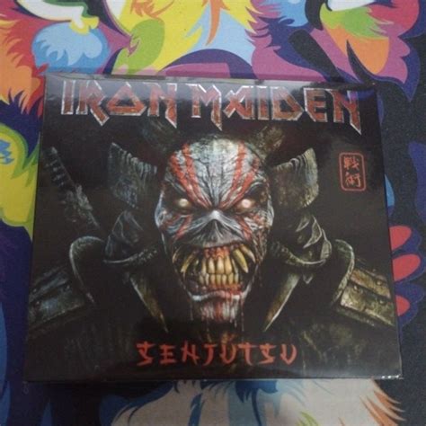 CD Iron Maiden Senjutsu Shopee Brasil