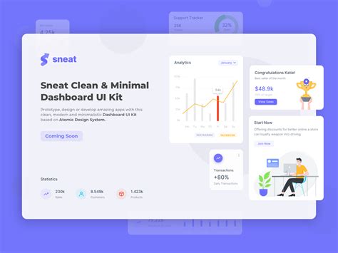 Sneat Figma Dashboard Ui Kit Free V Figma