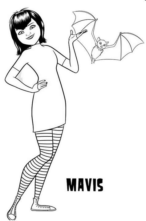 Mavis Da Colorare Disegni Da Colorare