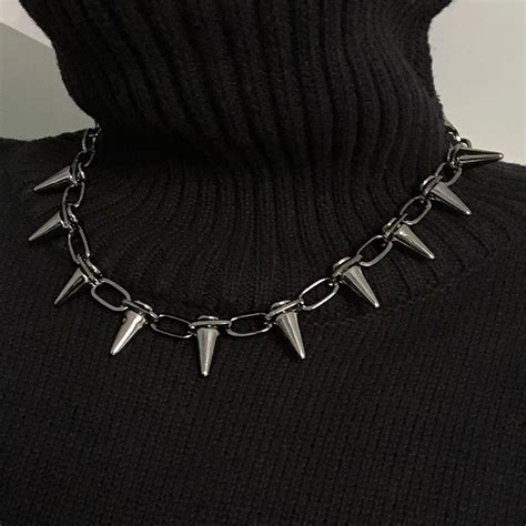 Kore Moda Punk Gotik Harajuku El Yap M Bayan Kolye I In Ba Ak Per In