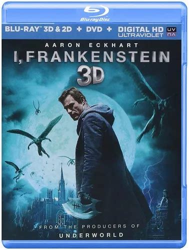 Yo Frankenstein Aaron Eckhart Pelicula Blu ray 3d 2d Dvd Envío gratis