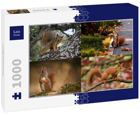 Lais Puzzle Collage Eichhörnchen 1000 Teile kaufen Spielwaren Thalia