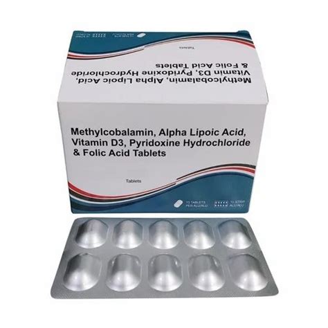 Methylcobalamin Alpha Lipoic Acid Vitamin D3 Pyridoxine Hydrochloride