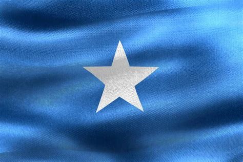 Ondeando bandera de somalia fotos de stock imágenes de Ondeando