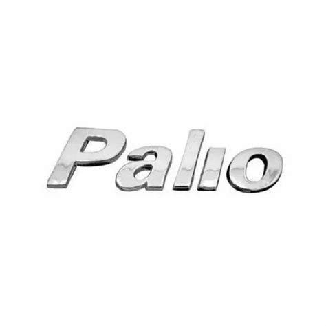 Emblema Letreiro Palio 2000 06 Cromado Shopee Brasil
