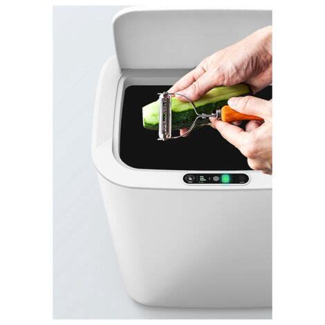 Poubelle éLectrique à Induction Rabattable Automatique Pour Sans