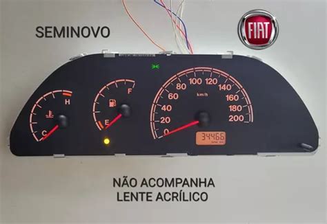 Painel Instrumentos Velocímetro Fiat Uno Palio Temperatura W
