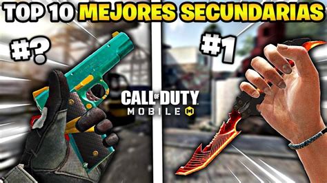 Las Mejores Armas Secundarias Para Ranked En La Nueva Temporada Cod