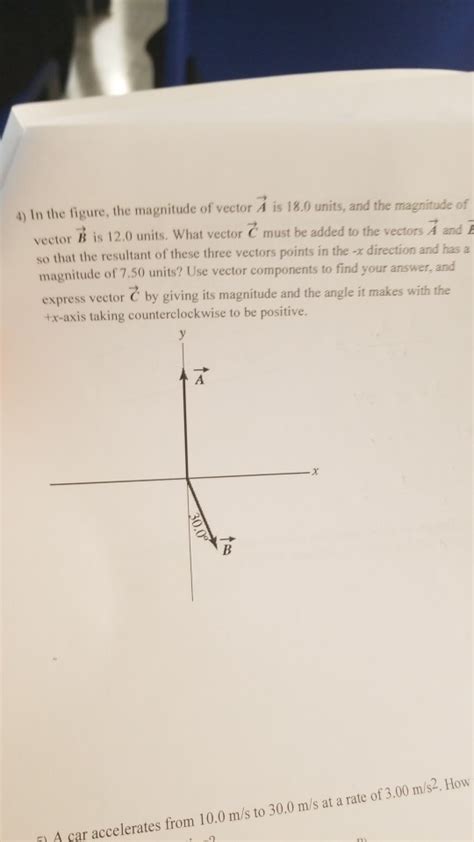 Solved In The Figure The Magnitude Of Vector A Is Chegg