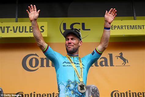A Kiss For Tour De France Record Breaker Mark Cavendish Claims Record