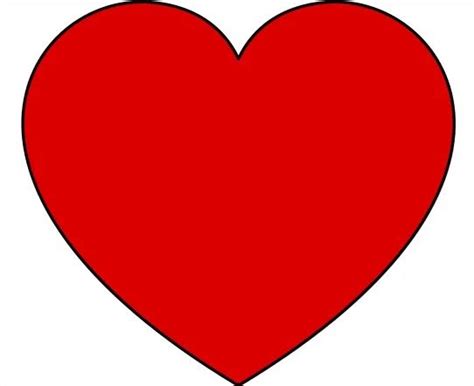 Big Heart Printable Cut Out