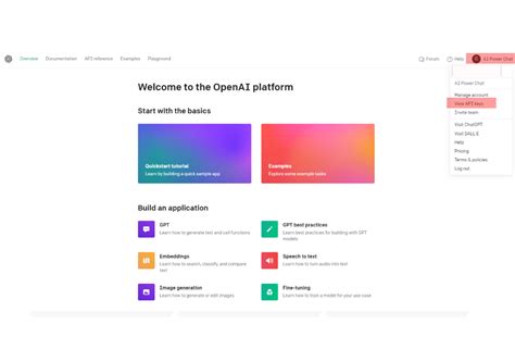 How To Get Your OpenAI Api Key AI Power Chat