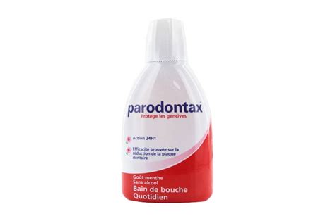 PARODONTAX Bain De Bouche Sans Alcool Protection Des Gencives 500ml