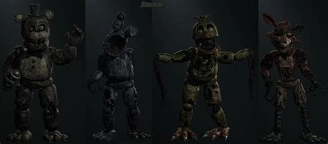 SFM Retextured Withereds Fivenightsatfreddys Five Nights At Freddy