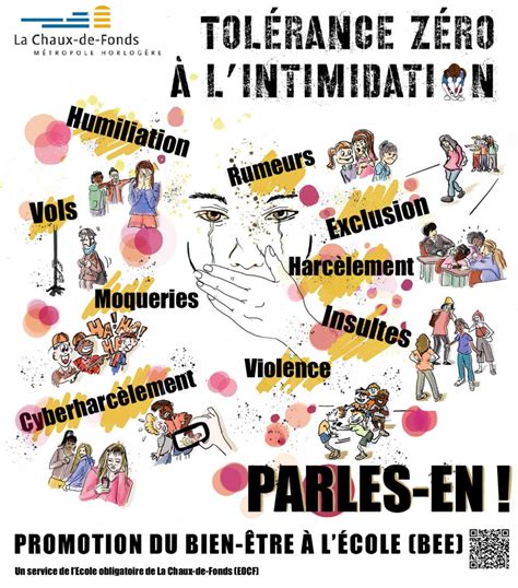 Tolérance zéro à l intimidation une semaine du bien être à l école