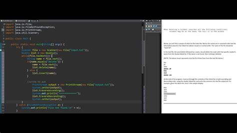 doubly linked list java assignment part 1 main class and setup data struct and algorithm