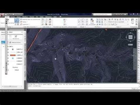 Descargar carta topográfica de INEGI Abrir archivo SHP con Civil 3D