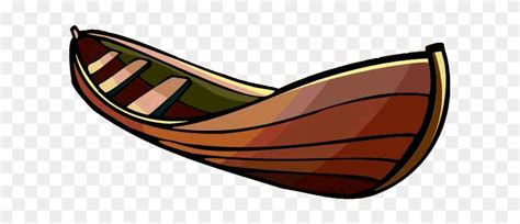 Fishing Boat Clip Art Canoa Caricatura Png Full Size PNG Clipart