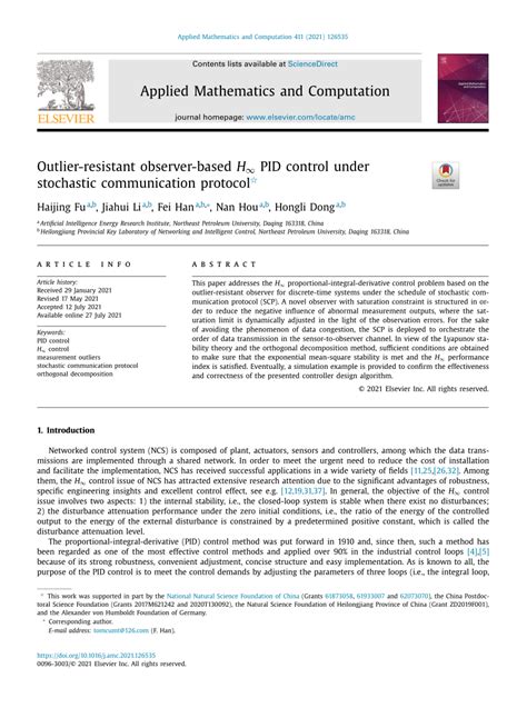 pdf outlier resistant observer based h ∞ consensus control for multi rate multi agent systems