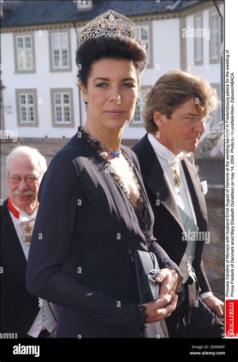 Princess Caroline Of Monaco With Husband Ernst August Of Hanover At The
