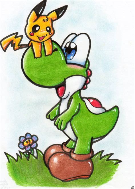 Yoshi Vs Pikachu
