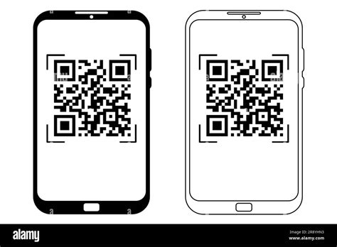 Mobile Phone Scan Qr Code Reader Applecation Technology Concept