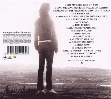 George Harrison Let It Roll Songs Of George CD George Harrison