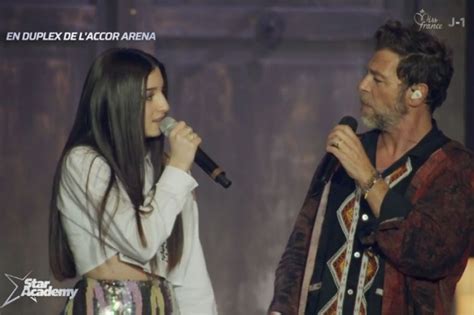 Replay Star Academy Lénie et Christophe Maé chantent à Bercy Il