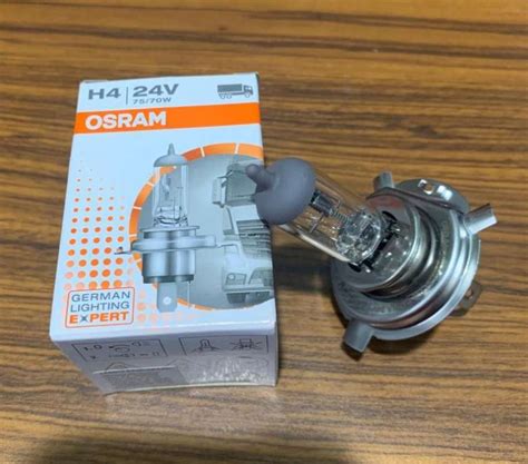 Jual Bohlam Lampu Depan Mobil Truk H4 24V 75 70W Osram Original Di