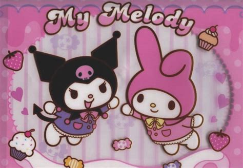 Melody Et Kuromi My Melody Sanrio Hello Kitty My Melo
