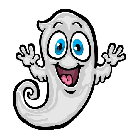 Cartoon Ghost Vector Art At Vecteezy