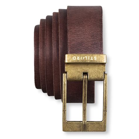 Ledergürtel Herren Braun Universal Kürzbar STILORD